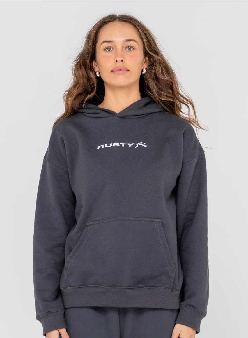 RUSTY Essentials Fleece Hoodie – Oceanfire Surf